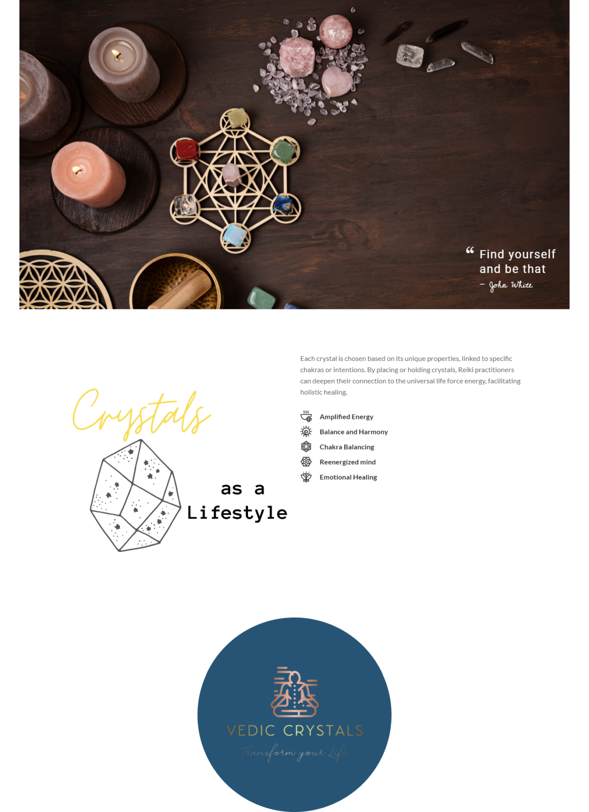 Vedic Crystals - MPS Solution